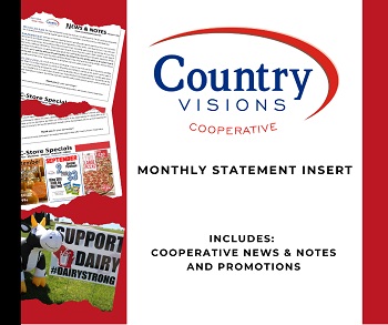 September Statement Advertising Insert - Country Visions Cooperative