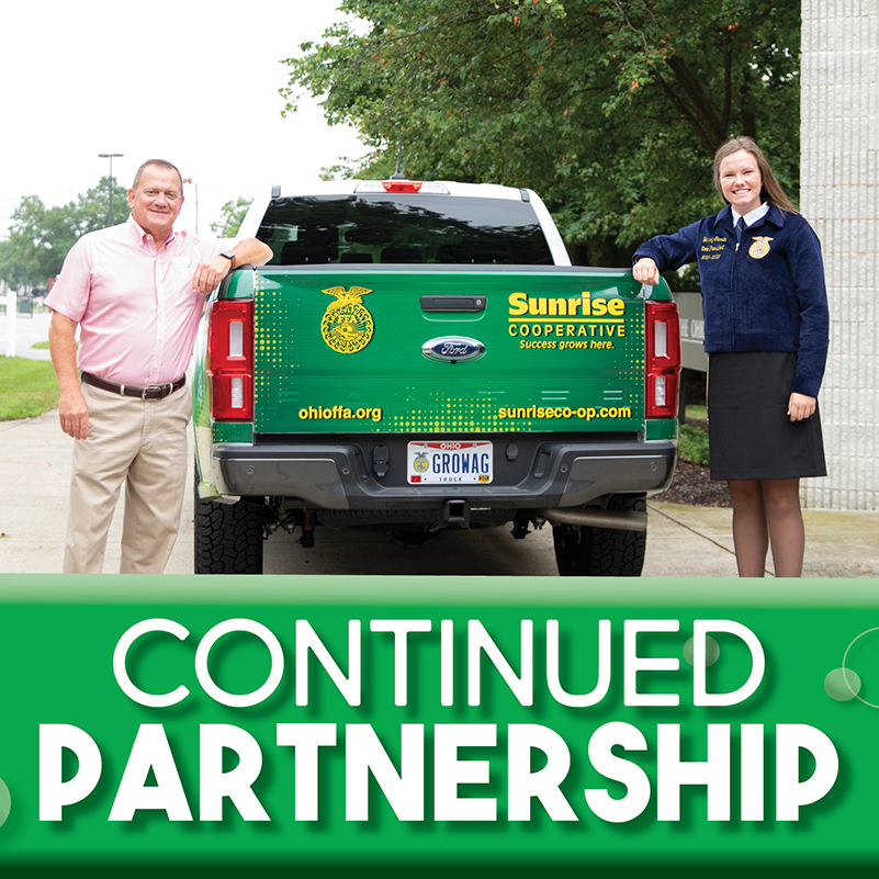 Sunrise Continues Partnership with Ohio FFA - Sunrise Cooperative
